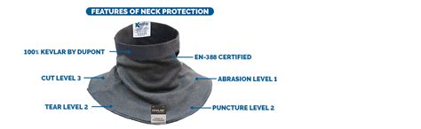 Kezzled Welding Neck Protector Cut Scratch Heat And Flame