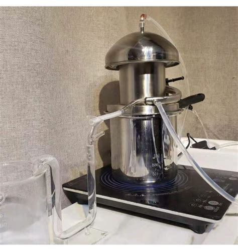 증류기 증류수 홈 양조장 Home Brewed Distiller 34 스테인레스 스틸 알코올 구리 Diy 브 티몬