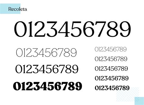 50 Best Number Fonts Free And Paid Justinmind