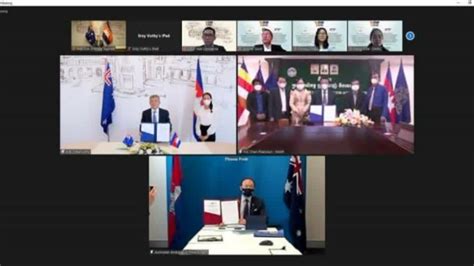 កម្ពុជា និងអូស្ត្រាលី ចុះmou ដើម្បីជំរុញការវិនិយោគកសិ ចំណីអាហារ Tnaot