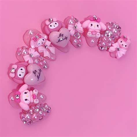 Glamgoth Really Cute Nails Kawaii Nails Cute Nails