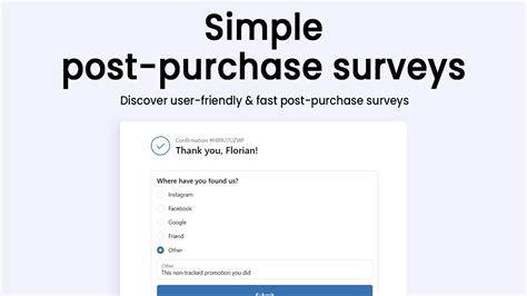 Survey Daddy Survey Daddy Post Purchase Survey Application Shopify App Store