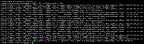 Solved Recv Failed 104 Connection Reset By Peer While Reading
