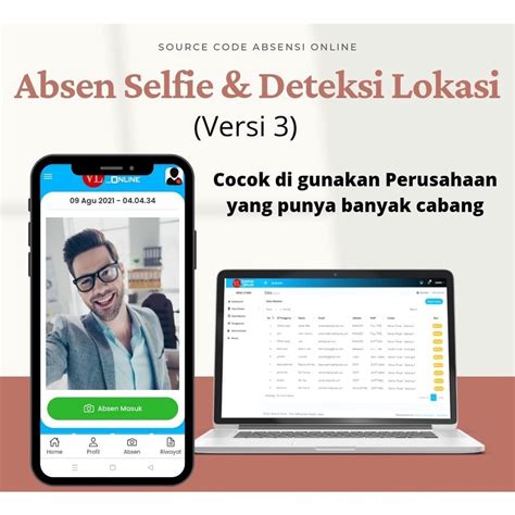 Jual Source Code Web Absensi Online Deteksi Lokasi And Verifikasi Foto