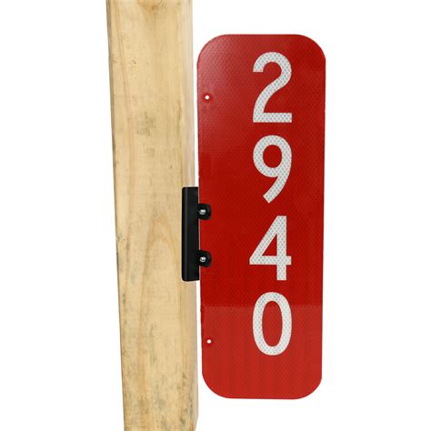 Flag Bracket For 2 Sided Signs Drill Application Sku K Flag Bracket 01