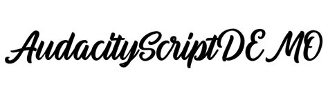 AudacityScriptDEMO Font FFonts Net