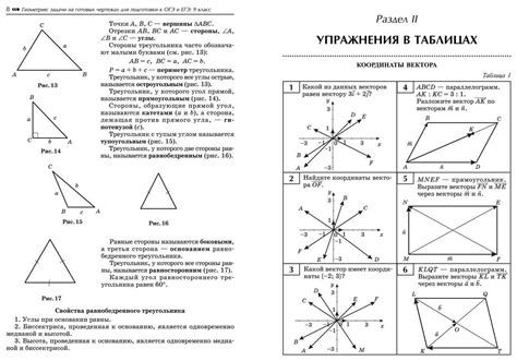 Задачи на готовых чертежах для подготовки к огэ и егэ 8 класс геометрия ...