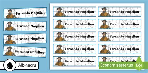 Cunoașterea Lumii Prin Călători Fernando Magellan Banner