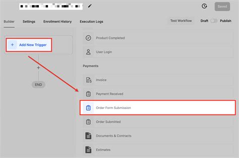 Workflow Trigger Order Form Submission Highlevel Support Portal