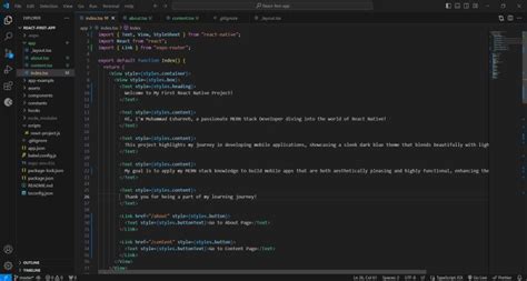 reactnative mobiledevelopment stackrouting mernstack expo learningjourney