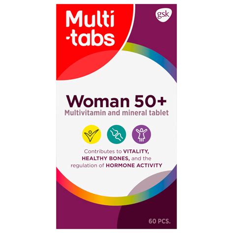 Multi Tabs Woman 50 60 Tabl Yliopiston Verkkoapteekki