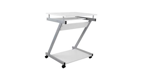 Schreibtisch Computertisch Mit Rollen Pc Tisch Lcd811w Youtube