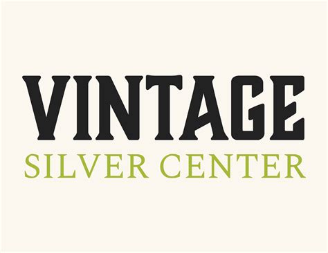 Vintage Silver Center