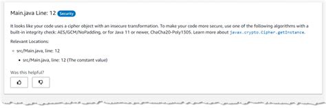 Tightening Application Security With Amazon Codeguru Aws Devops And Developer Productivity Blog