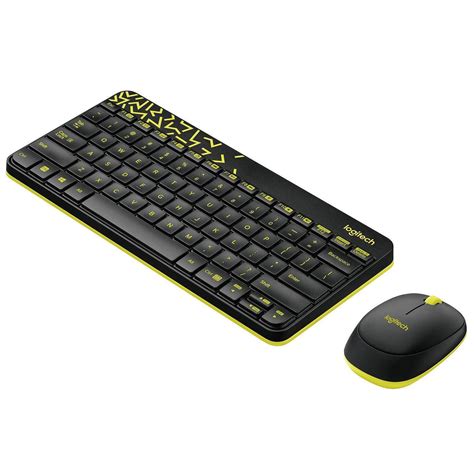Logitech Mk240 Nano Wireless Usb Keyboard And Mouse Set 12 Function
