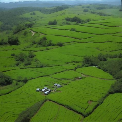 Premium Ai Image Farminglandteaplantation