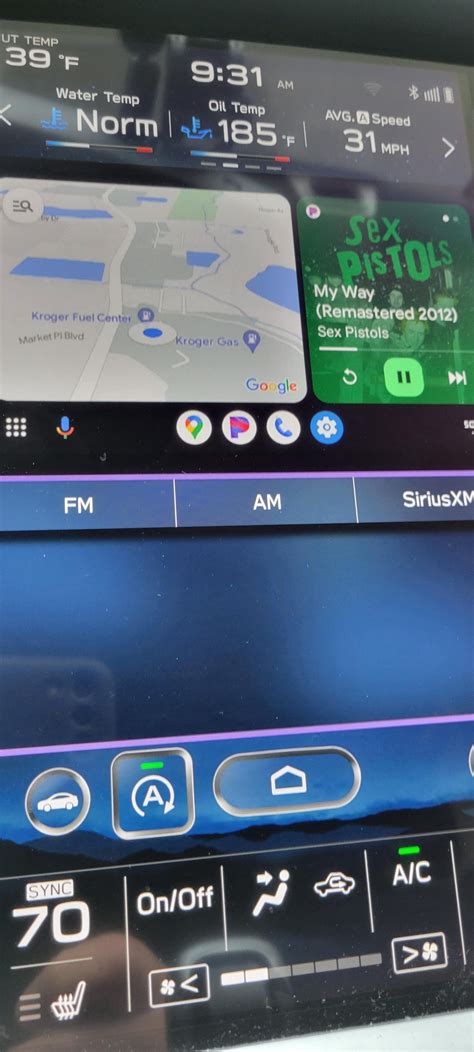 New Android Auto Ui For My 2021 Tihi Rsubaruoutback