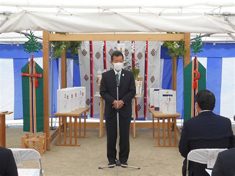 起工式地鎮祭を行いました 内山電機工業株式会社