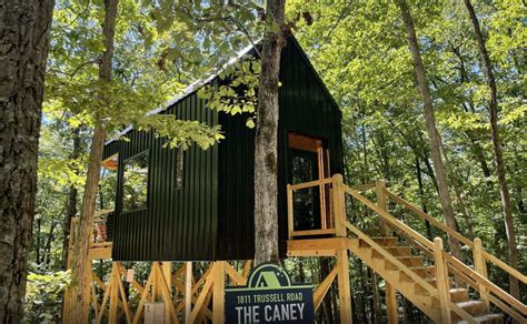 Relaxing Treehouse Rentals With Hot Tub Treehouse Serenity