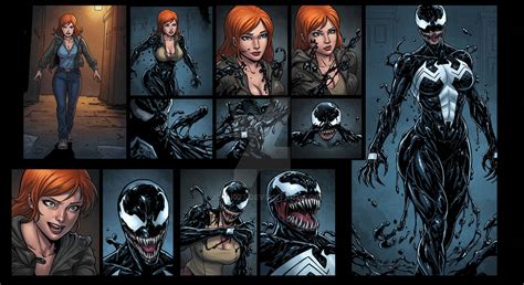 Mary Jane She Venom Transformation