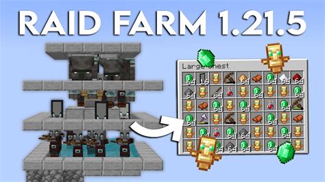 MINECRAFT EASY RAID FARM 1 21 10 TUTORIAL YouTube