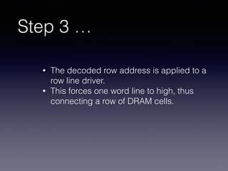 DRAM Cell Working And Read And Write Operations PDF