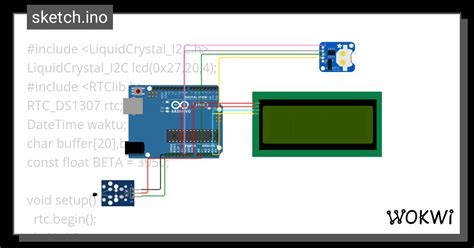 Ntc Dengan Rtc Wokwi Esp32 Stm32 Arduino Simulator
