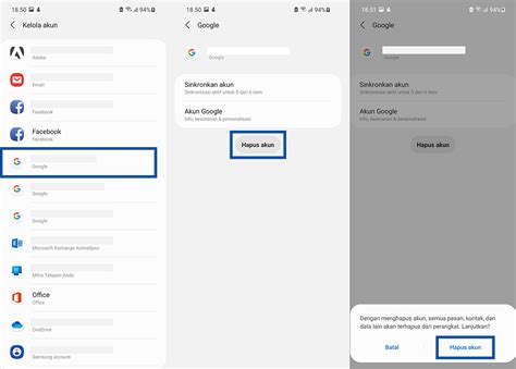 Cara Keluar Akun Google Di Hp Samsung Semua Tipe