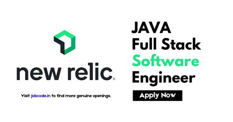 Java Full Stack Software Engineer Opportunity At New Relic Jobcode