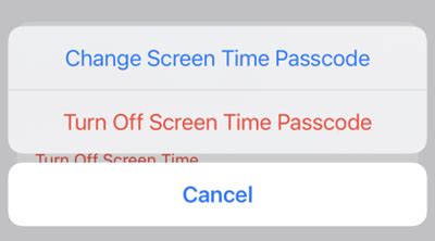 What Happens After Failed Screen Time Passcode Attempts