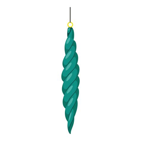 Christmas Toy Icicle Icon Cartoon Style 14522744 Vector Art At Vecteezy