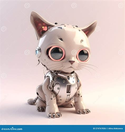 Cute Robot Kitten Machine Character Electronic Interactive Toy Robot
