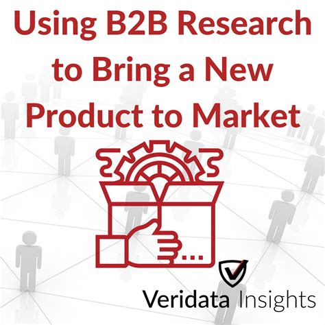 Using B2b Research To Bring A New Product To Market Veridata Insights