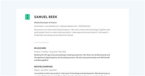 Real IOS Developer Resume Examples Templates Real IOS Developer Resume Examples Templates
