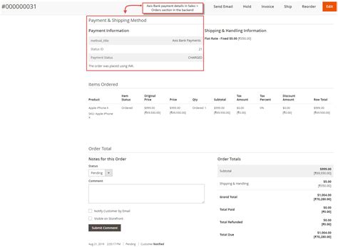 Magento Axis Bank Payment Gateway Extension Meetanshi