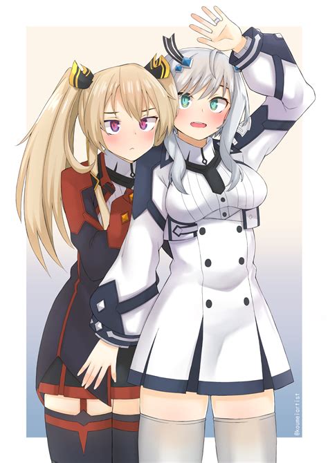Misha Necron And Sasha Necron Maou Gakuin No Futekigousha Drawn By Koumei Koumeiartist