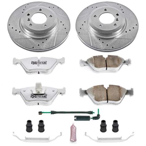Power Stop 01 06 Bmw 330ci Front Z26 Street Warrior Brake Kit Kies