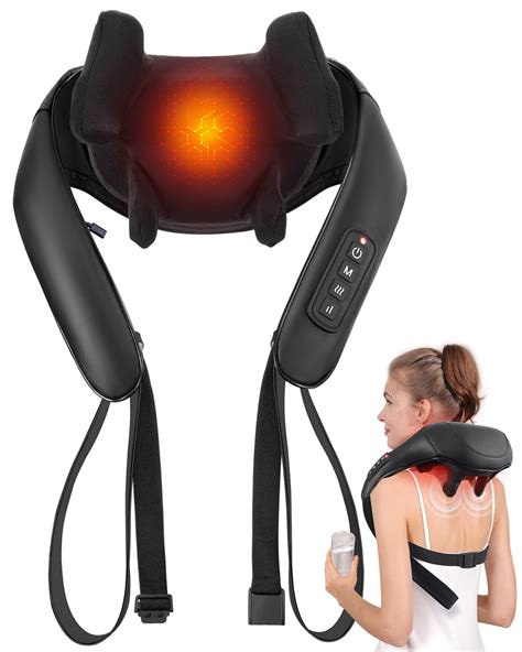 Masgre Shiatsu Back And Neck Massager Cordless Shoulder Massager With
