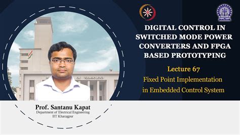 Lecture 67 Fixed Point Implementation In Embedded Control System Youtube