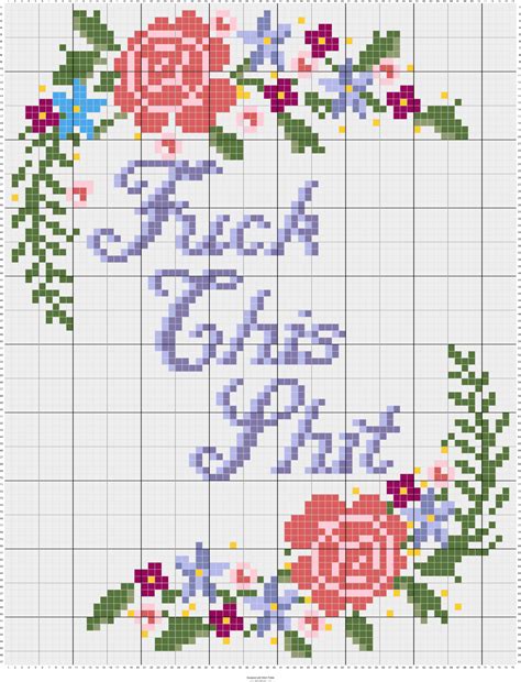 Pattern Maker Cross Stitch Chart Ponasa