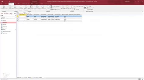 Create Queries Across Multiple Tables In Access