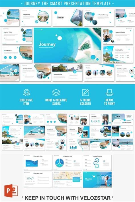 Journey Presentation Powerpoint Template Keynote Template Creative Powerpoint Templates