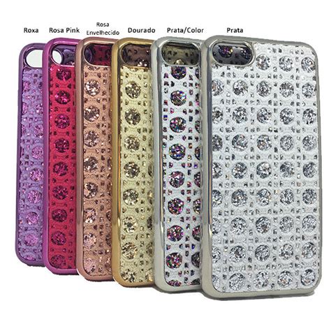 Capa Para IPhone 5 E 5S De TPU Tecido Com Brilho Mega Formiga