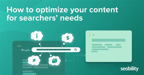 Search Intent Optimization An Actionable Guide Seobility Blog