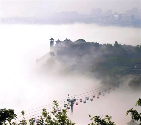 这个十一蓬莱阁上难得一见的海市蜃楼你可万万不能错过 环幕