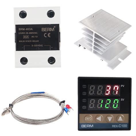 Digital Pid Temperature Controller Rex C100 Pid Thermostat Temperature Controller Desertcart India