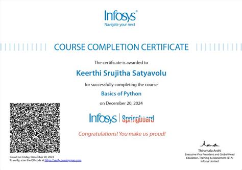 Basicsofpython Infosysspringboard Codingchallenges Keerthi Srujitha Satyavolu
