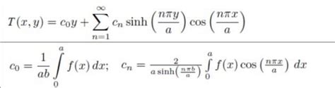Solved Solve The Two Dimensional Heat Conduction Equation In Chegg Com