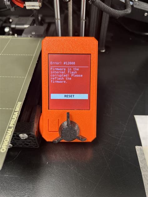 Firmware Error Rprusa3d