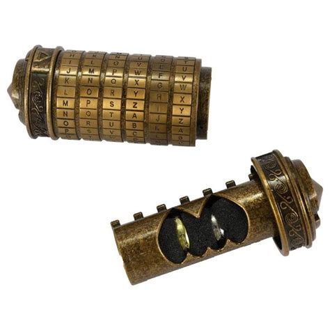 Leonardo Da Vinci Code Speelgoed Metalen Cryptex S Grandado